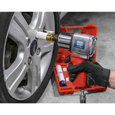 High-Performance Twin Hammer Air Impact Wrench with Reverse Action and ...