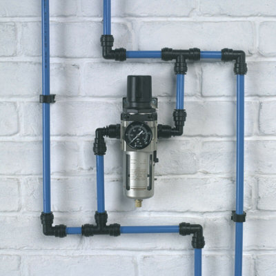 High-Performance Workshop Air Supply Filter & Regulator with 140cfm Max ...