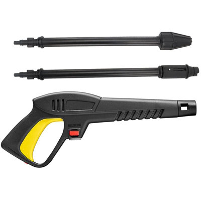 high pressure water gun with variable jet lance and rotating lance ...