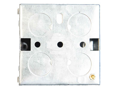 High-Quality 1-Gang 35mm Metal Back Box for Safe Electrical Installations