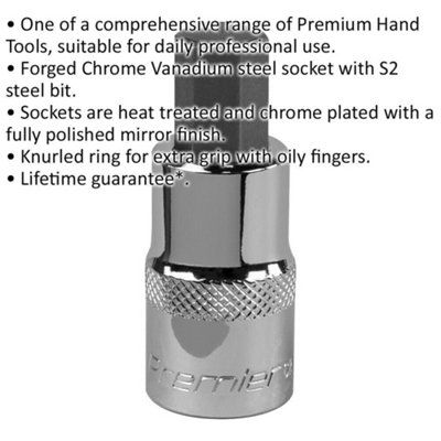High-Quality 10mm Forged Hex Socket Bit with 1/2 Inch Drive for ...