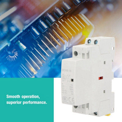 High-Quality 2P 16A 24V 2NO Din Rail AC Contactor for Home Use,50/60Hz