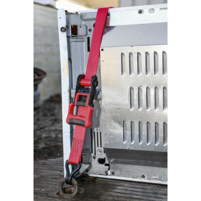 High-Quality 32mm x 4.9m 800KG Slide Ratchet Tie Down Strap Set with S ...