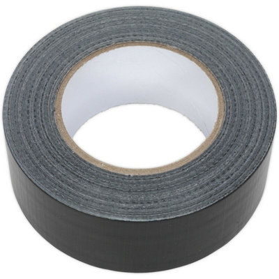 High-Quality 48mm x 50m Black Duct Tape - Easy Tear, Moisture Resistant ...