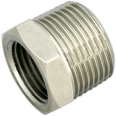 High-Quality Air Tool Adaptor - 3/4" BSPT Male to 1/2" BSP Female Hex ...