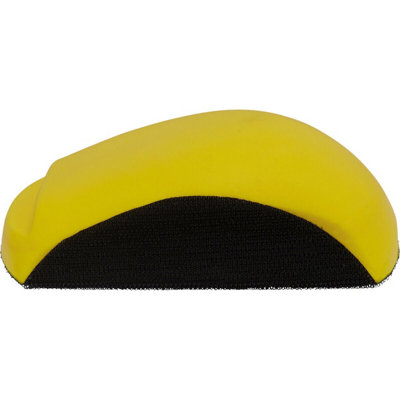 High-Quality Convex Sanding Block - 90mm x 150mm with Hook and Loop Surface