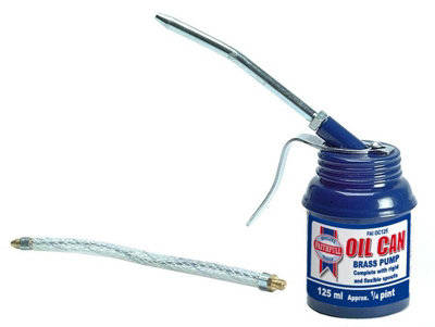 High-Quality Faithfull Pistol Type Oil Can 125ml for Precision Oiling