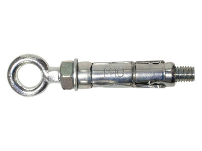 High-Quality M8 Eye Bolt Shield Anchors - 50 Pack for Concrete and ...
