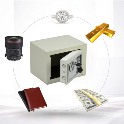 High Security Digital Steel Safe with Safety Lock Electronic Money ...