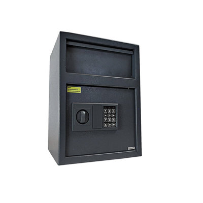 High Security Electronic Home & Office Safe Front Loading Deposit Hatch ...