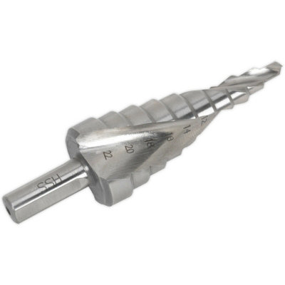 High-Speed HSS M2 Spiral Flute Step Drill Bit Set for Precision ...