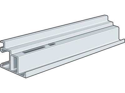 High-Speed Steel Helical Plunge Bit for Aluminium and UPVC - 8mm