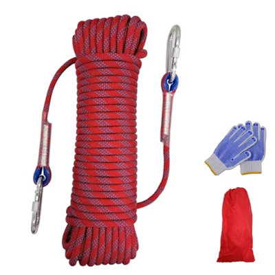 High Strength 12mm Static Rope for Climbing & Rescue - 25m