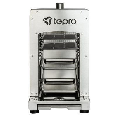 High Temperature Gas Steak Grill and BBQ with Electronic Ignition