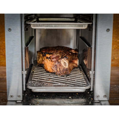 High Temperature Gas Steak Grill and BBQ with Electronic Ignition