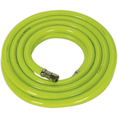High-Visibility 5 Metre Air Hose with 1/4 Inch BSP Unions - Ideal for ...