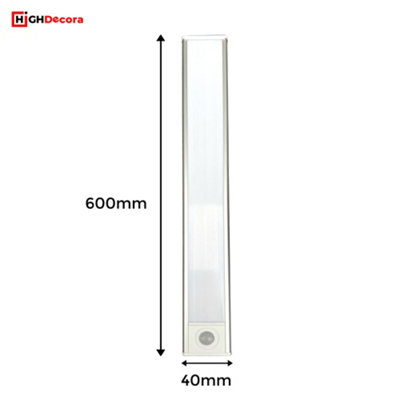 highdecora Smart Motion Sensor LED Lights USB Rechargeable Automatic ...