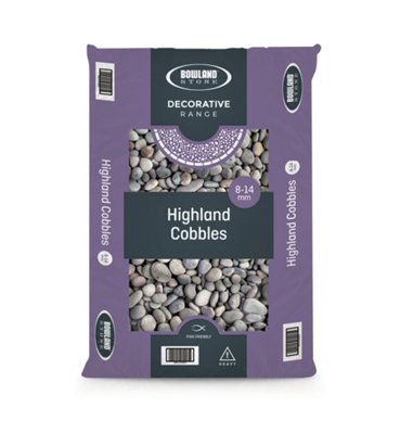 Highland Pebbles 8-14mm 20kg Pallet of 49 | DIY at B&Q