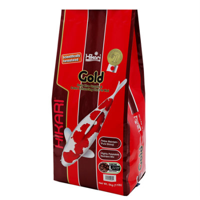 Hikari Fish Food Gold Large 5 kg Pack | DIY at B&Q
