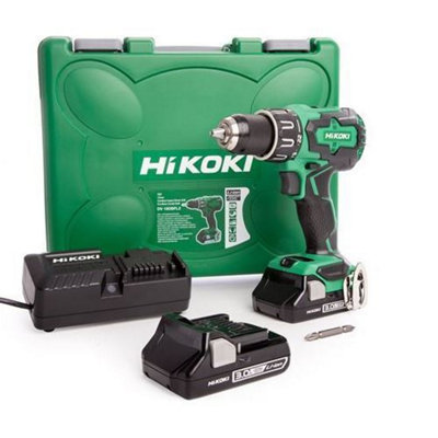 Hikoki 18v Brushless Combi Drill c/w 2 x 3.0Ah | DIY at B&Q