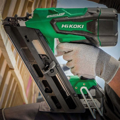 HiKOKI (Hitachi) HiKOKI NR1890DC 18v Brushless First Fix 90mm Framing ...