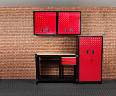 Hilka 4 pce Garage Storage Solution