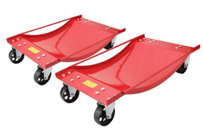 Hilka Wheel Dolly Platform Car Vehicle Trolley Furniture Mover Dollies ...