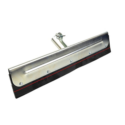 Hillbrush Metal Squeegee Silver/Black (18in)