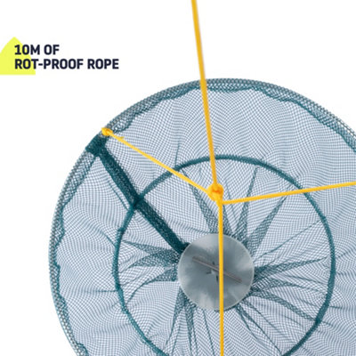 Shop HILLINGTON Crab & Lobster Drop Net - Set of 2