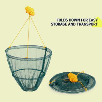 Shop HILLINGTON Crab & Lobster Drop Net - Set of 2