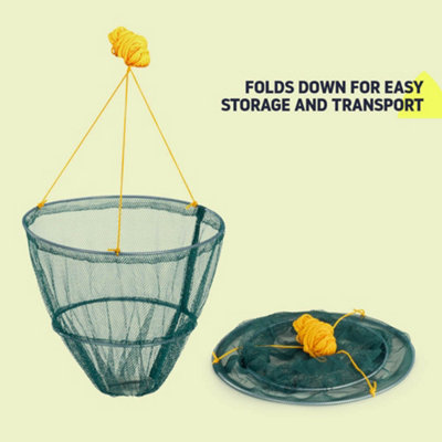 Shop HILLINGTON Crab & Lobster Drop Net - Set of 2