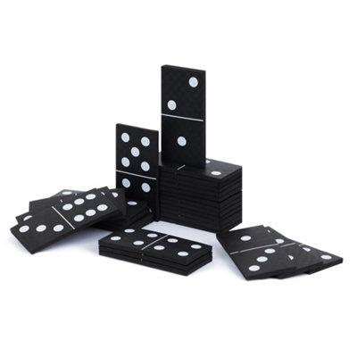 HILLINGTON Giant Dominoes Garden Game - Outdoor Summer Fun