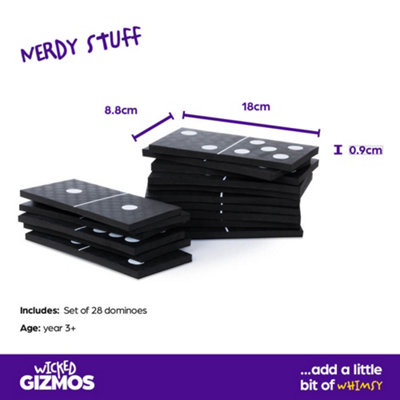 HILLINGTON Giant Dominoes Garden Game - Outdoor Summer Fun