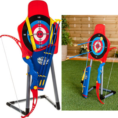 HILLINGTON Kids Archery Set with a Bow - Indoor Outdoor Suction Top ...