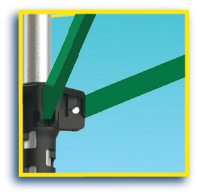 Hills 164240 Portadry Rotary Dryer 4-Arm 45m Washing Line Drying Clothes