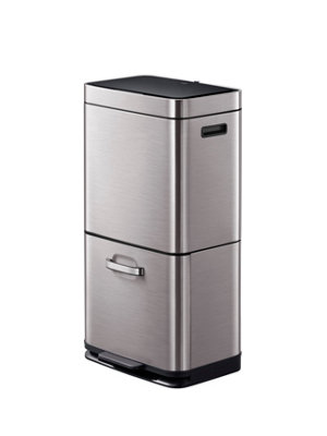 Himalaya Rechargable Recycling Sensor Bin Stainless Steel