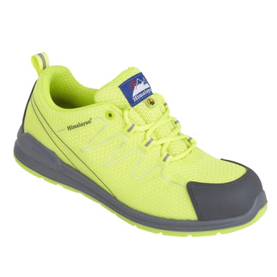 Himalayan 4332 Electro S1P ESD Safety Trainers in Lime Green with ...