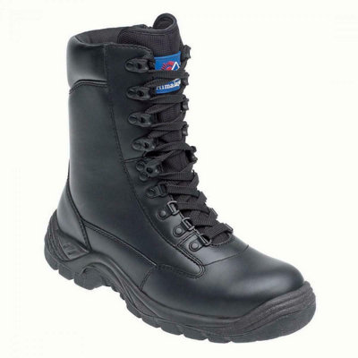 Himalayan Leather High Cut Safety Boot (Black) (UK 11)