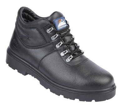 Himalayan Leather Safety Boot (Black) (UK 10)