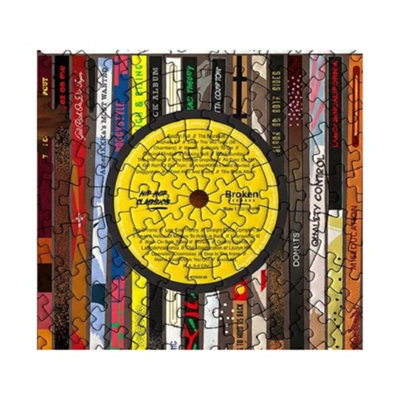 Hip Hop Classic Broken Records Jigsaw Puzzle