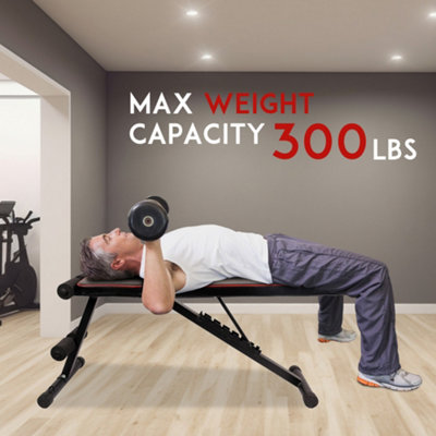 Hirix Adjustable Weight Bench, Utility Weight Benches for Full Body ...