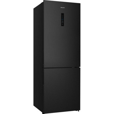 Hisense RB645N4BFE - Black Fridge Freezer - 495L Capacity - 70/30 Split ...