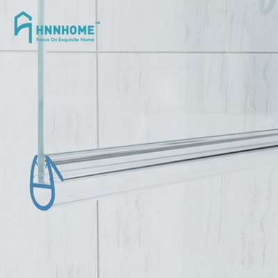 HNNHOME 870mm Bath Shower Screen Door Seal Strip for 4-6 mm Straight ...