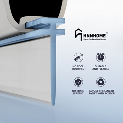 HNNHOME T Profile Channel Shower Screen Seal Strip for Folding Straight ...