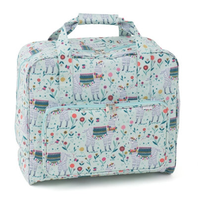 Hobby Gift Sewing Machine Bag, Printed, Llama
