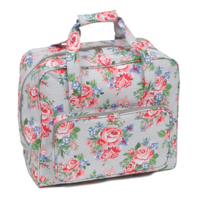 Hobby Gift Sewing Machine Bag, Printed, Rose