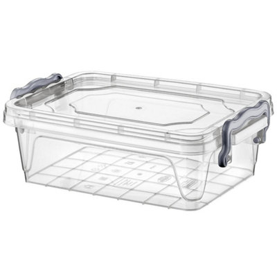 Hobby Life Rectangular 2L Storage Box Clear (One Size)