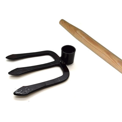 Hoe Cultivator Soil Digging Dutch Hand Fork Gardening and Landscaping ...