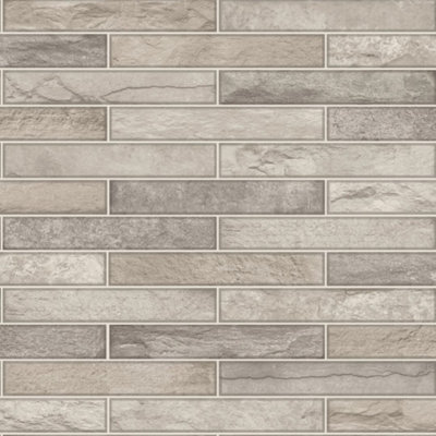 Holden Decor Talara Stone Tile Beige Wallpaper 89411