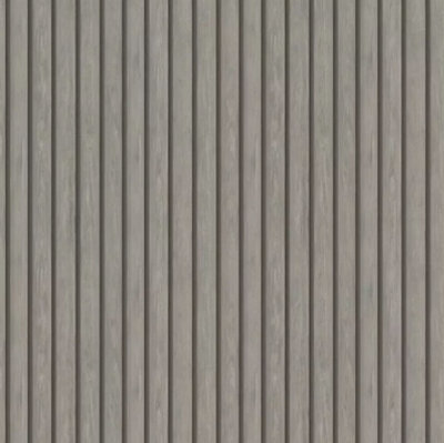 HOLDEN LIGHT GREY SLAT PANELLING STRIPES WALLPAPER 3D EFFECT 13133